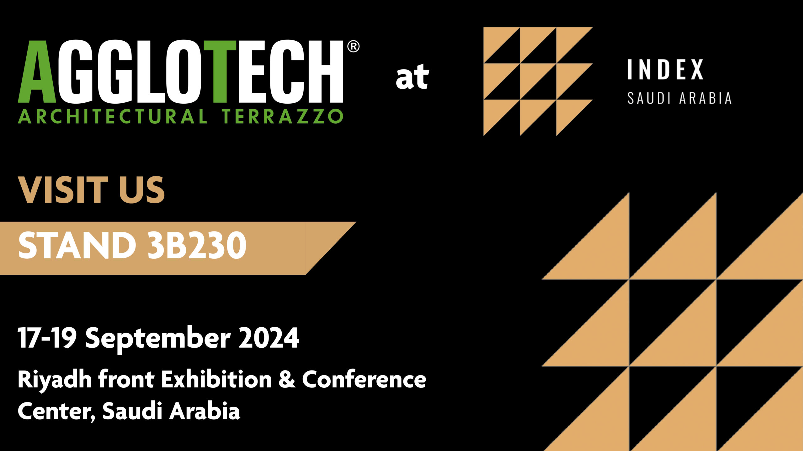 Agglotech au salon Index Saudi 2024 - Agglotech | Architectural Terrazzo